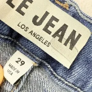 Le Jean | Jeans | Le Jean Stella Crop Flare Jeans Size 29 Womens Split ...